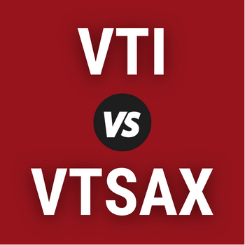 VTI vs. VTSAX - Vanguard US Stock Market ETF or Mutual Fund?